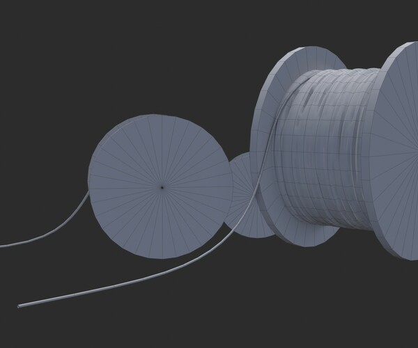 ArtStation - Cable Reels | Game Assets
