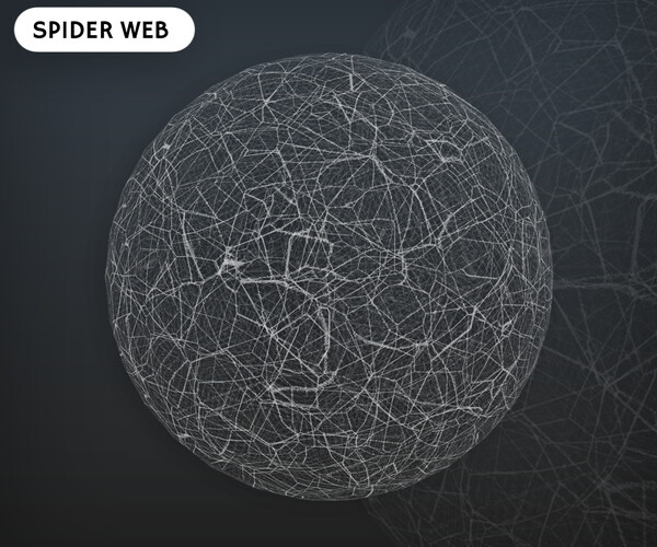 ArtStation - Spider Web_Procedural | Resources