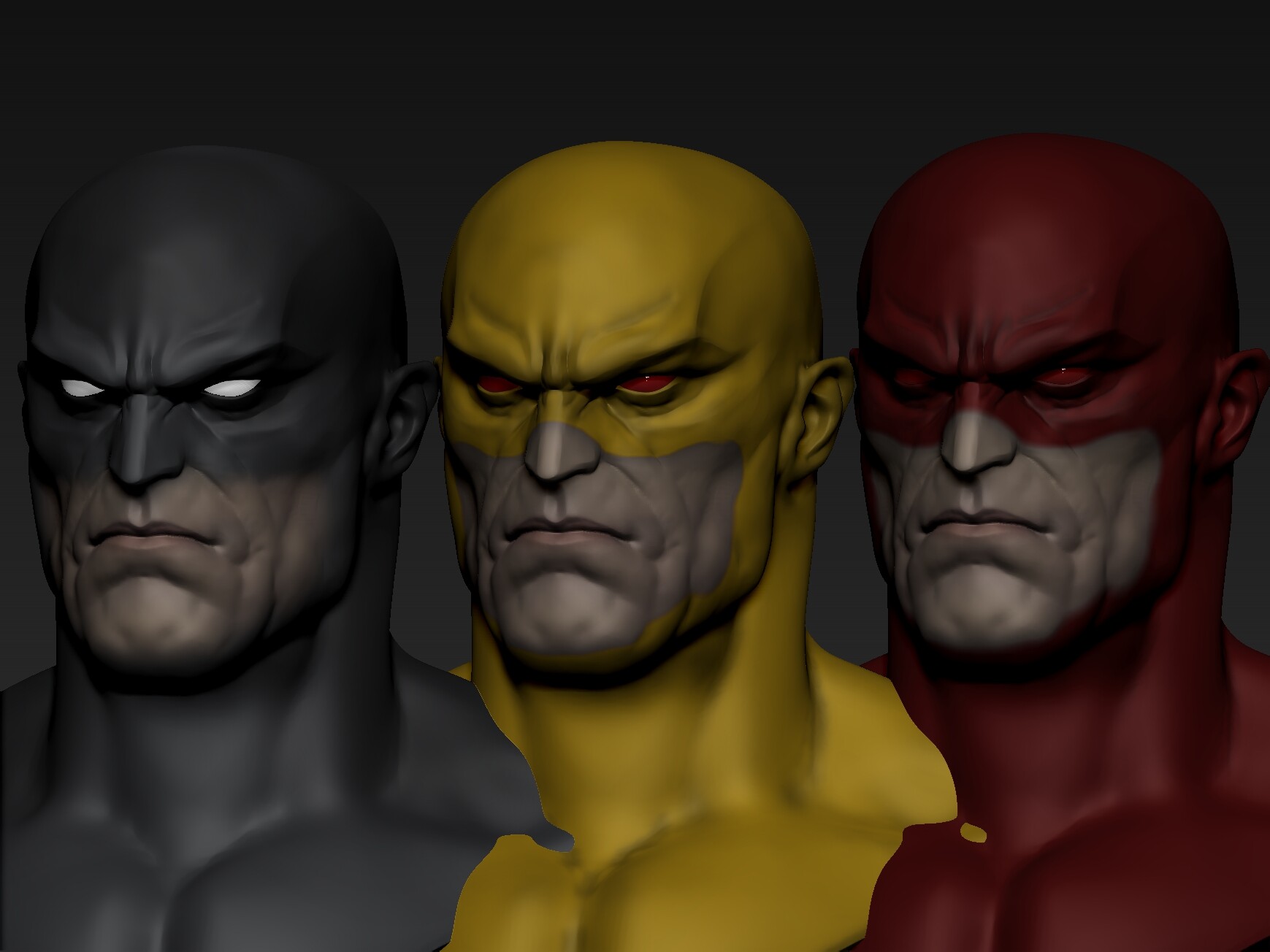 ArtStation - head basemesh comic4 | Resources