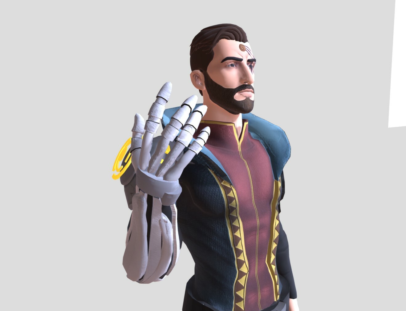 ArtStation - Wizard Male Character - Game-ready | Game Assets