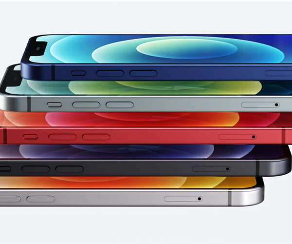 ArtStation - Apple iPhone 12 All Official Colors - Black, White ...