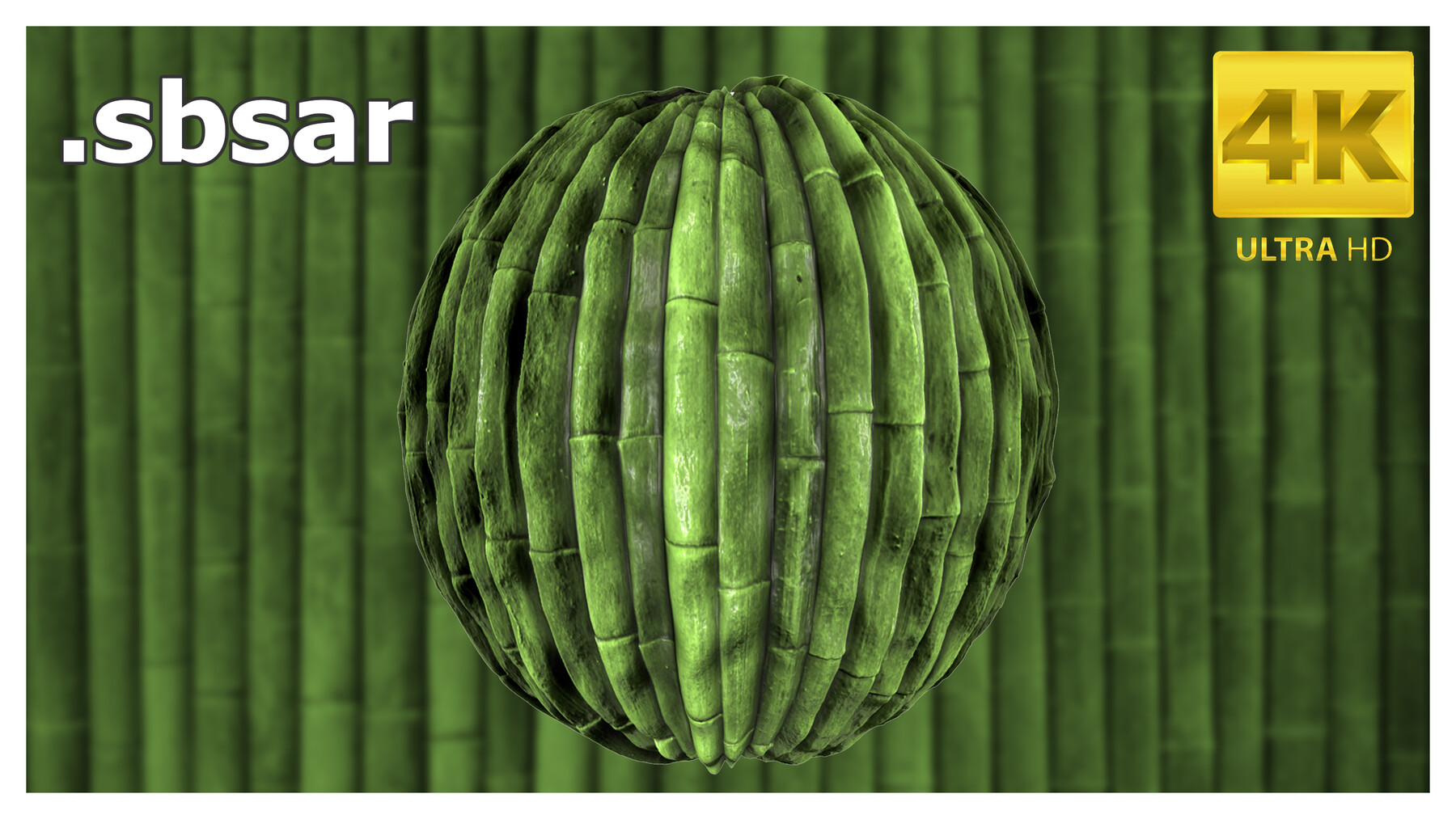 Tomato Knight - Bamboo Material Design / Substance Painter / Sbsar