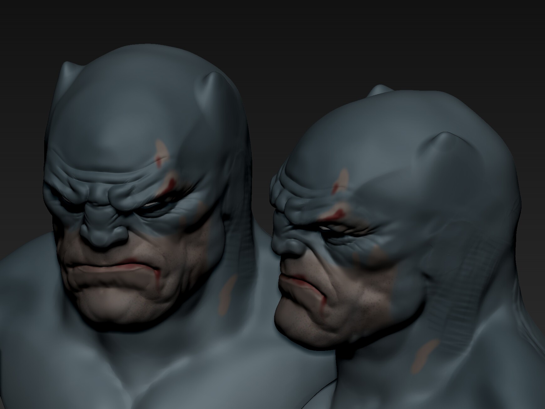 ArtStation - Comic Head Sketch Basemesh | Resources