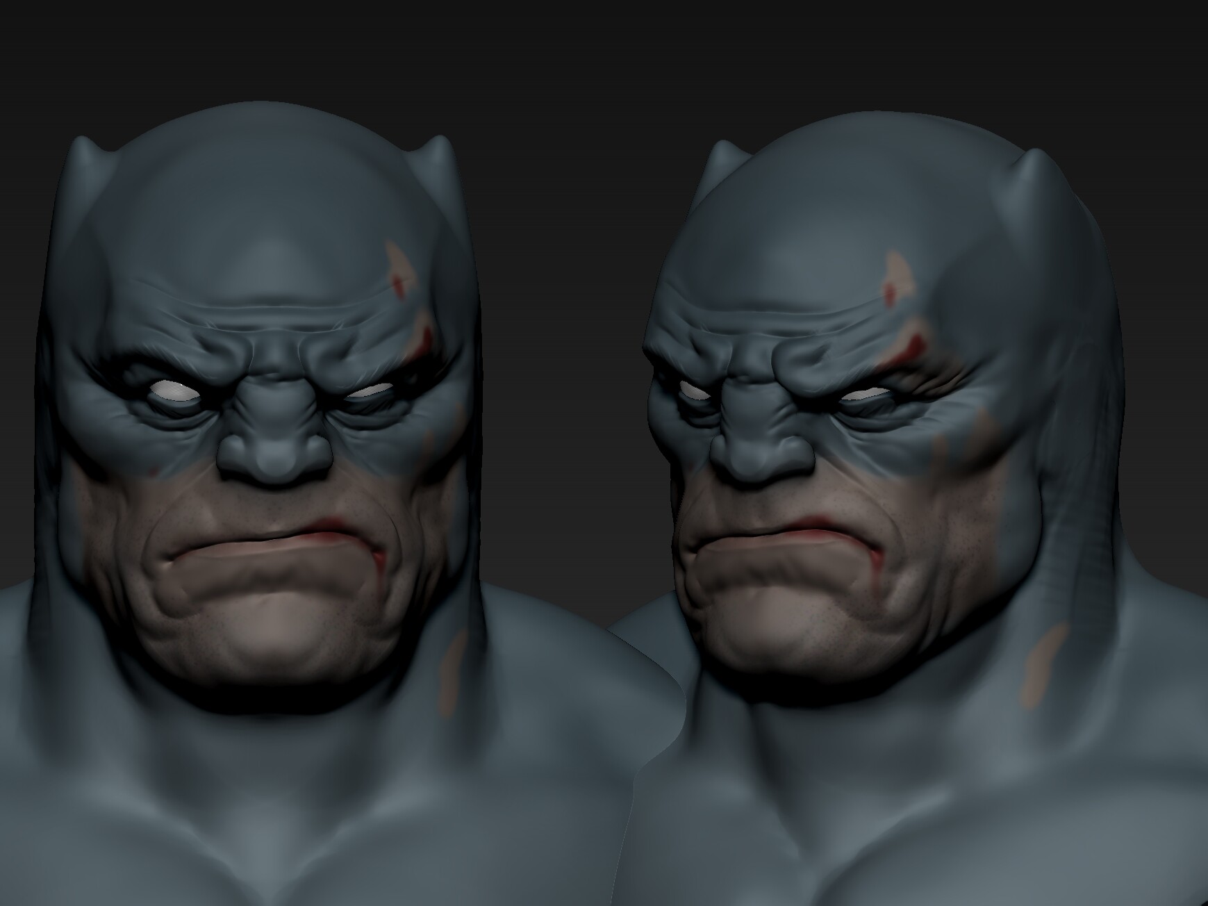 ArtStation - Comic Head Sketch Basemesh | Resources