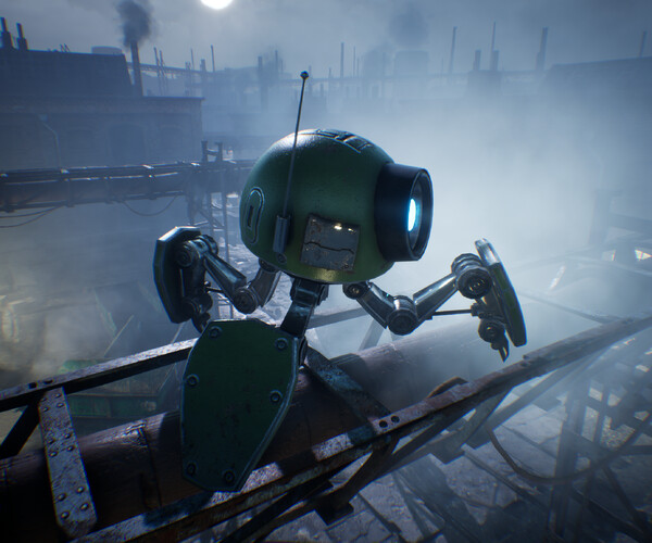 ArtStation - Robot Animation Rig for Maya | Game Assets