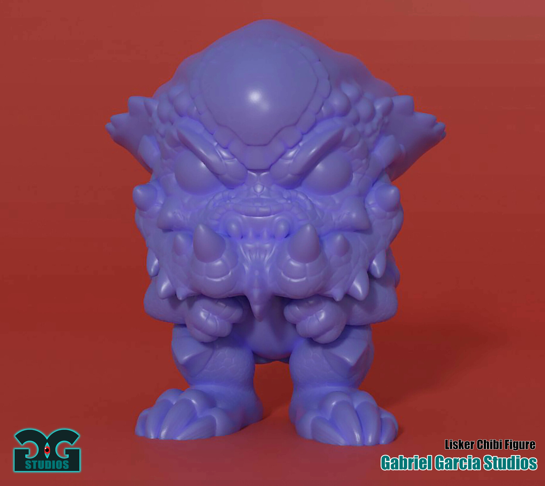 ArtStation - Lisker Chibi Figure by Gabriel Garcia | Resources