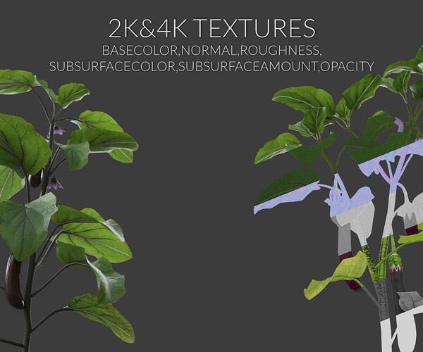 ArtStation - 3D Crop Collection | Resources