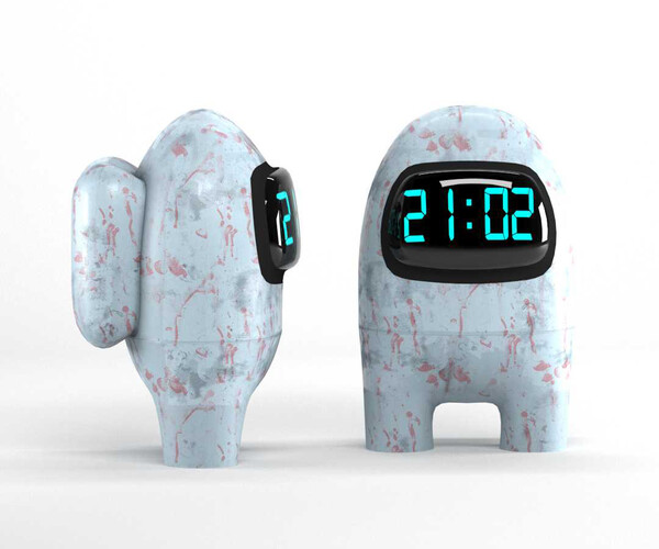 ArtStation - among-us Clock | Resources