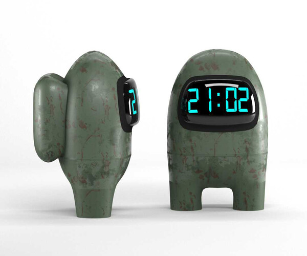 ArtStation - among-us Clock | Resources