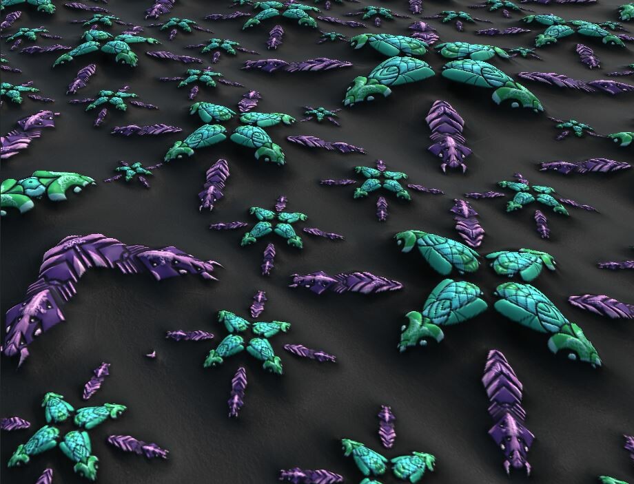 Tomato Knight - Abstract Avatar Armor Material Design / Sbsar ...