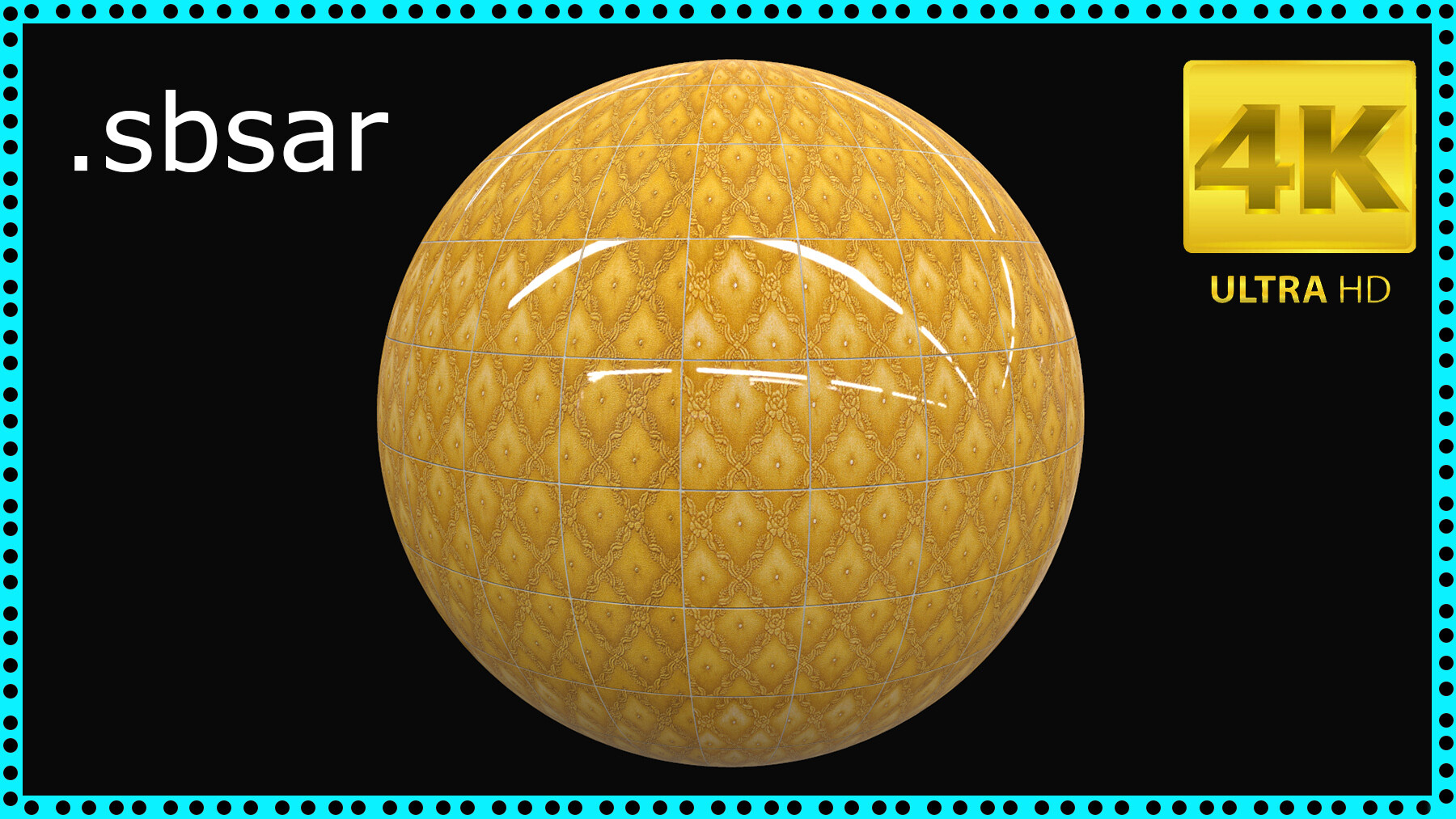 Tomato Knight - Tile 70s Material Design / Sbsar / Substance Painter