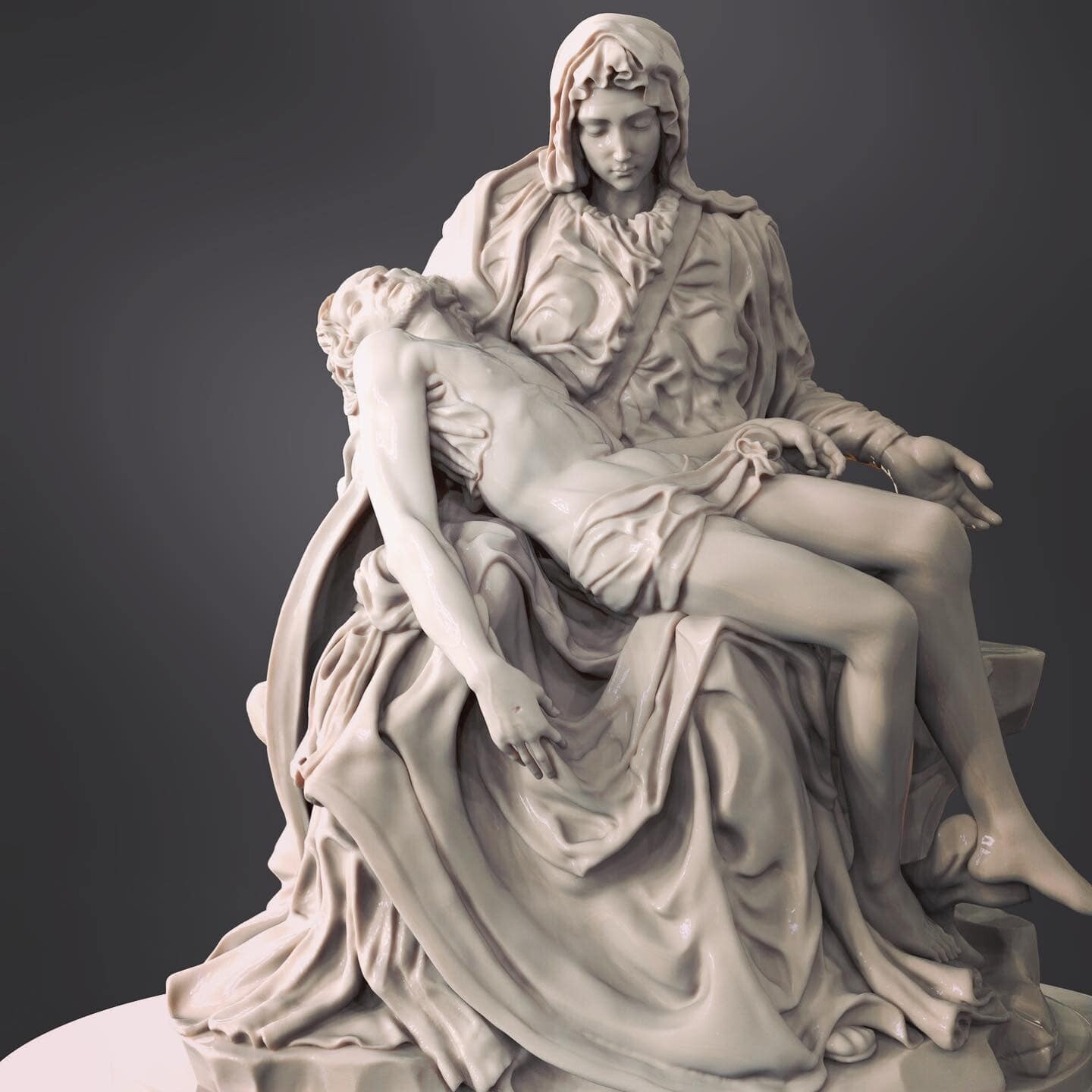 ArtStation - Pieta for 3d print | Resources