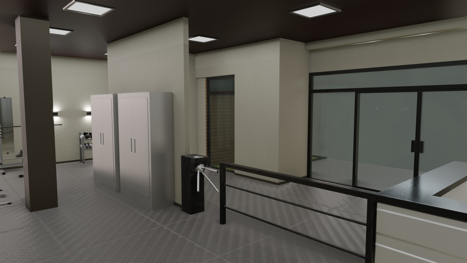 ArtStation - Gym | Game Assets