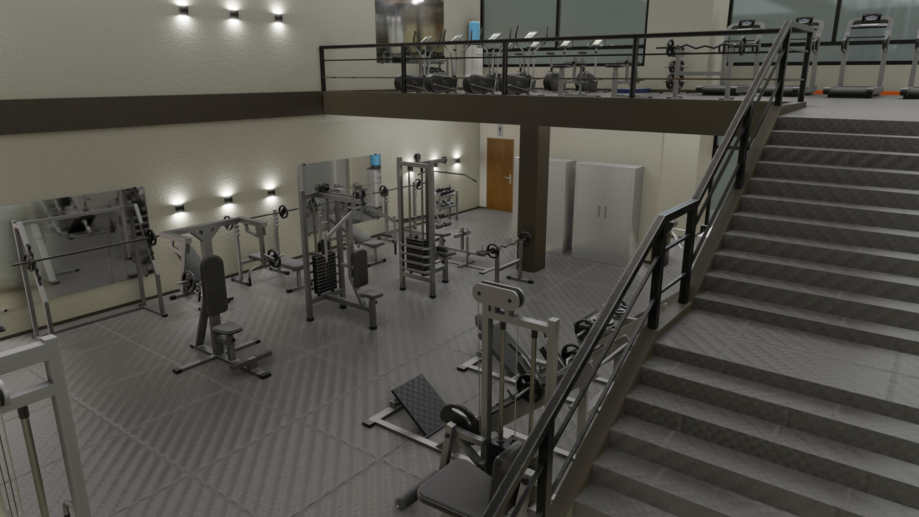 ArtStation - Gym | Game Assets