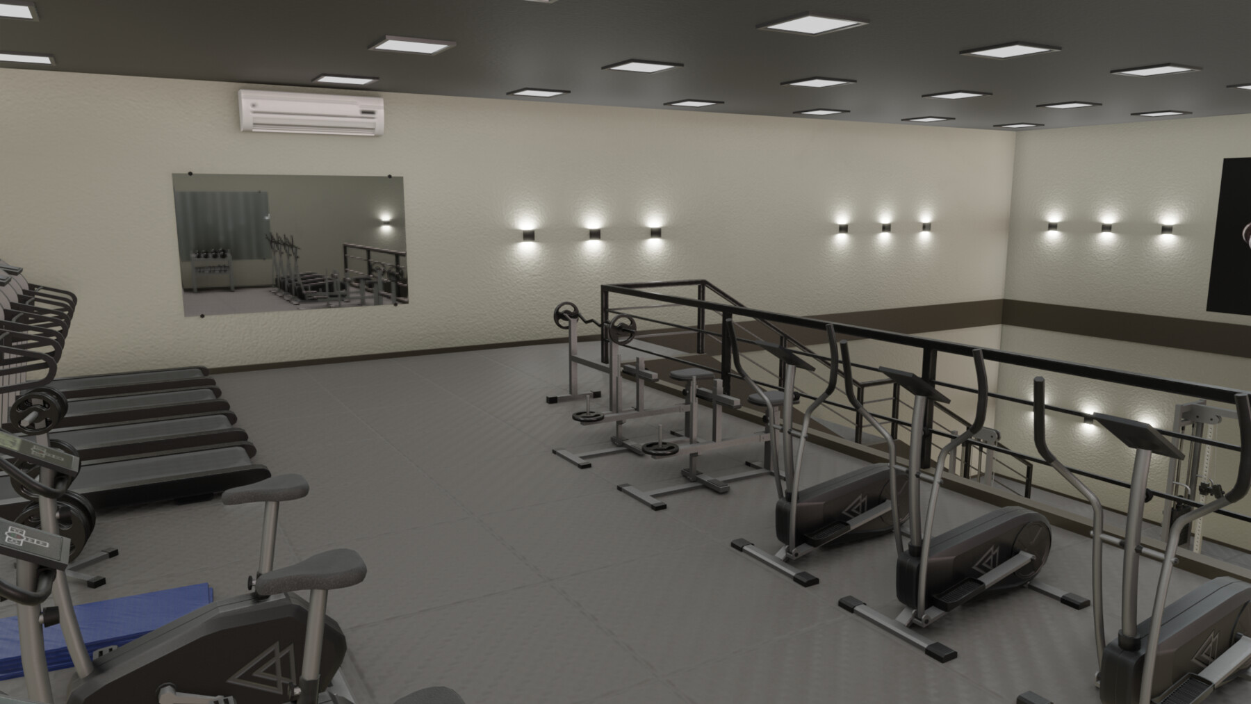 ArtStation - Gym | Game Assets