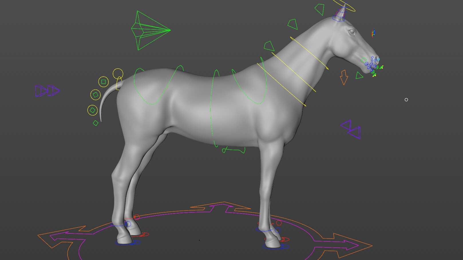 ArtStation - Stallion - Rigged & Animated Horse | Resources