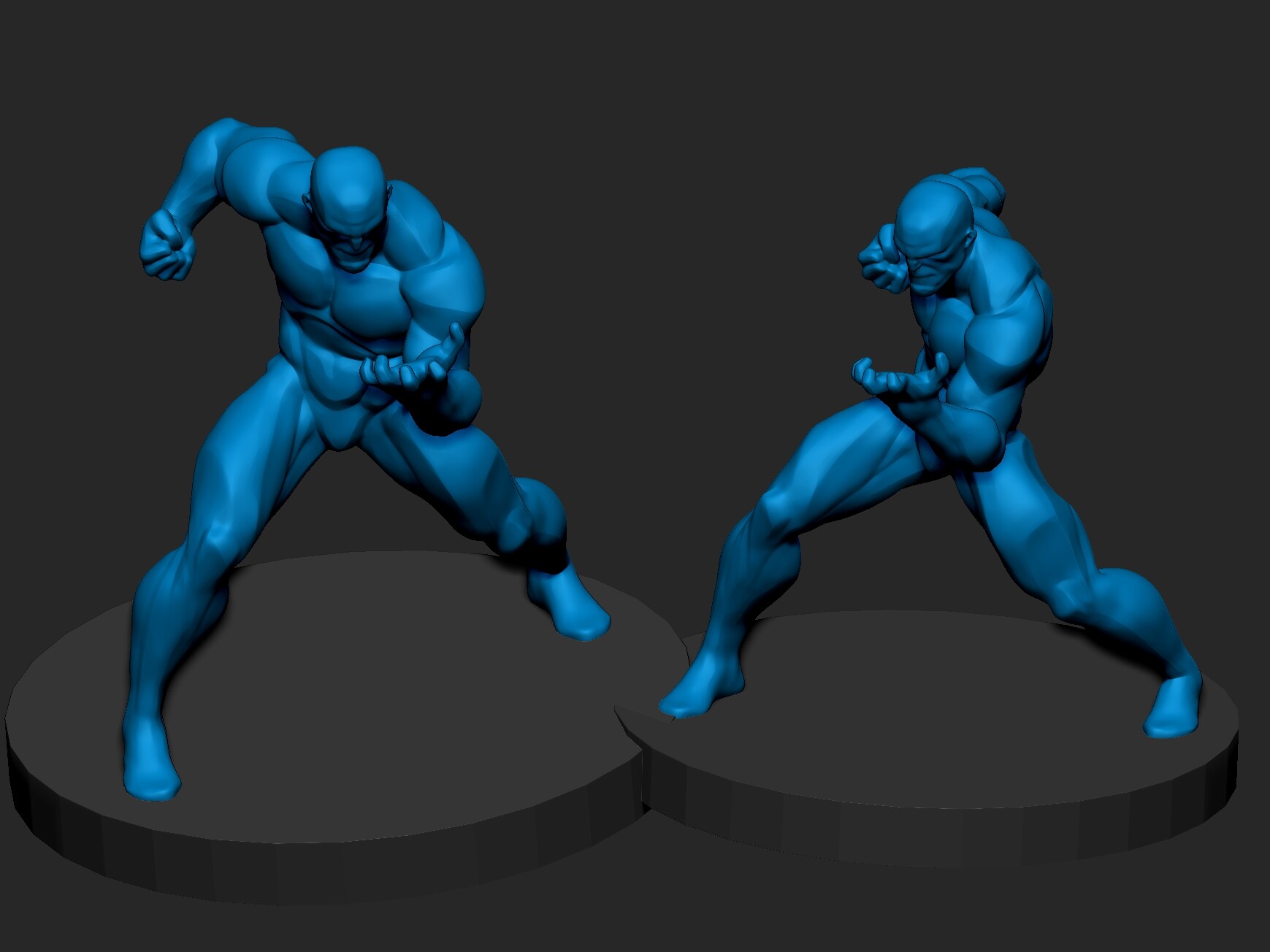 ArtStation - Comic Hero Basemesh Pose1 | Resources