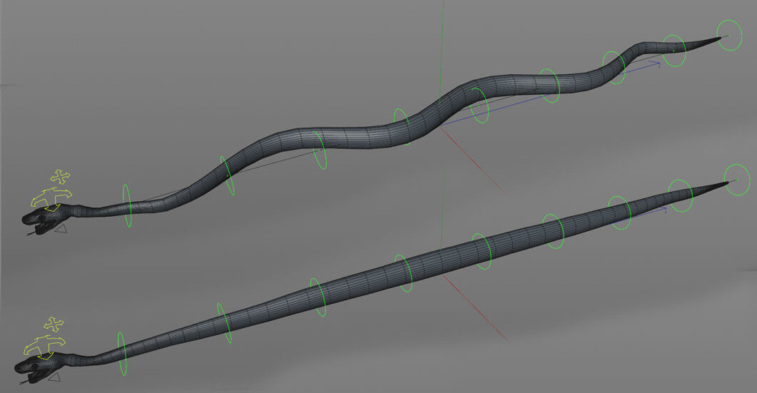 ArtStation - Green Boa | Game Assets