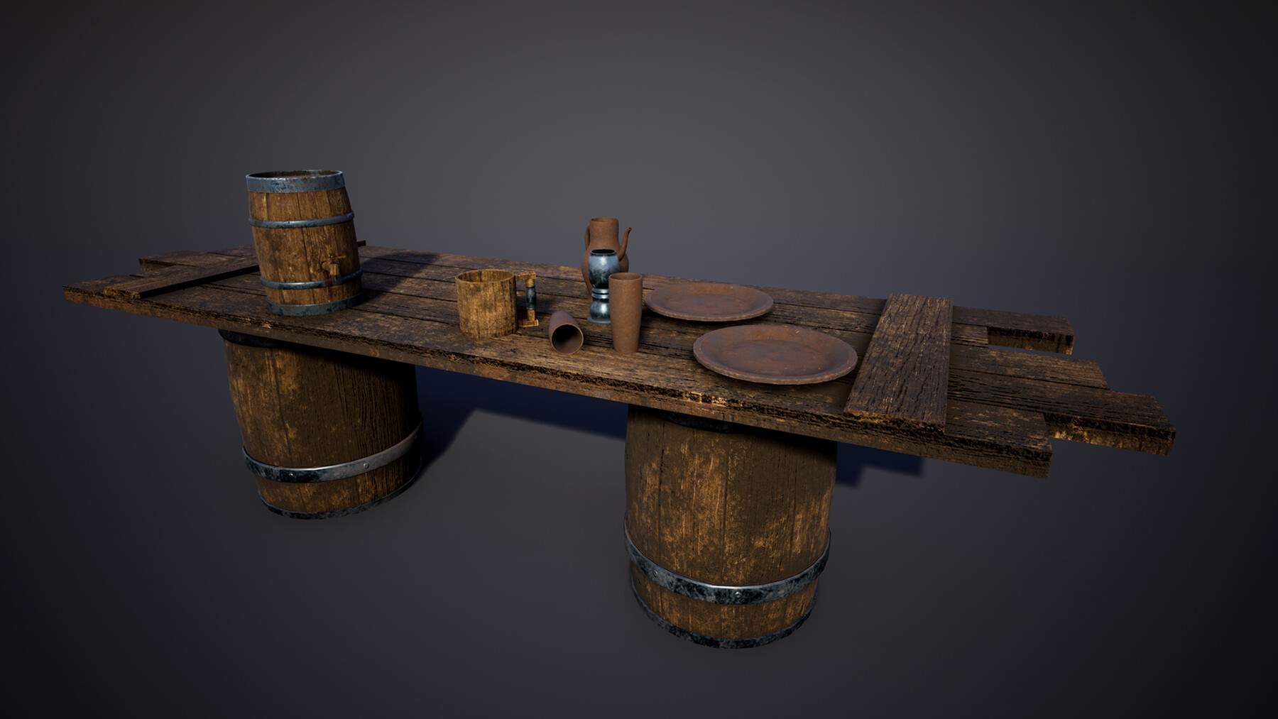 ArtStation - Medieval Tavern and Market Assets | Game Assets
