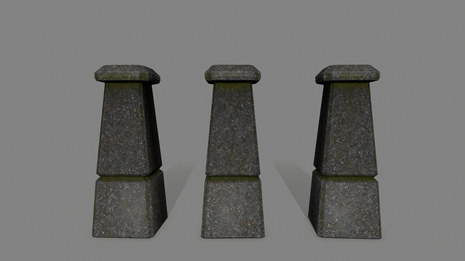 ArtStation - tomb stone set | Game Assets