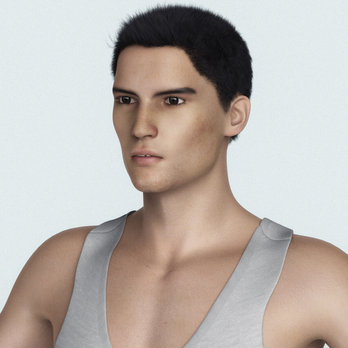 ArtStation - Realistic Young Man | Resources