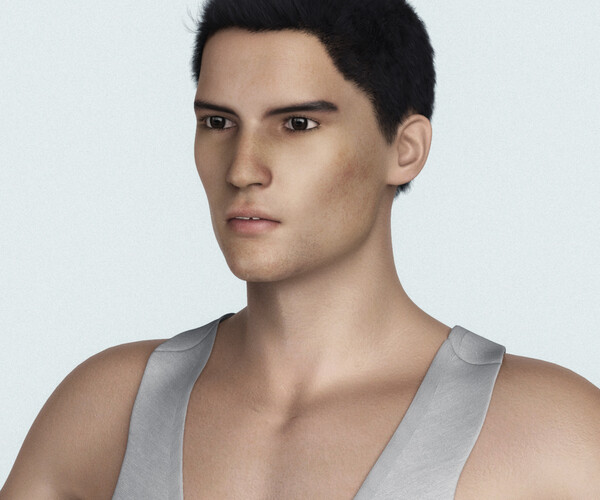 ArtStation - Realistic Young Man | Resources