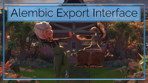 ArtStation - Alembic Export Interface - Autodesk Maya | Resources