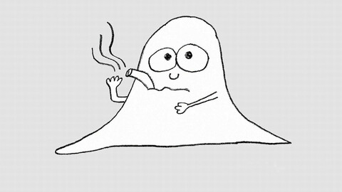 ArtStation - Smoking Ghost | Artworks