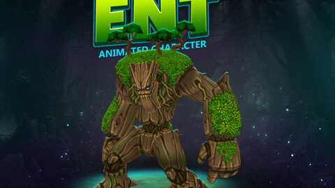 ArtStation - Ent animated character | Game Assets