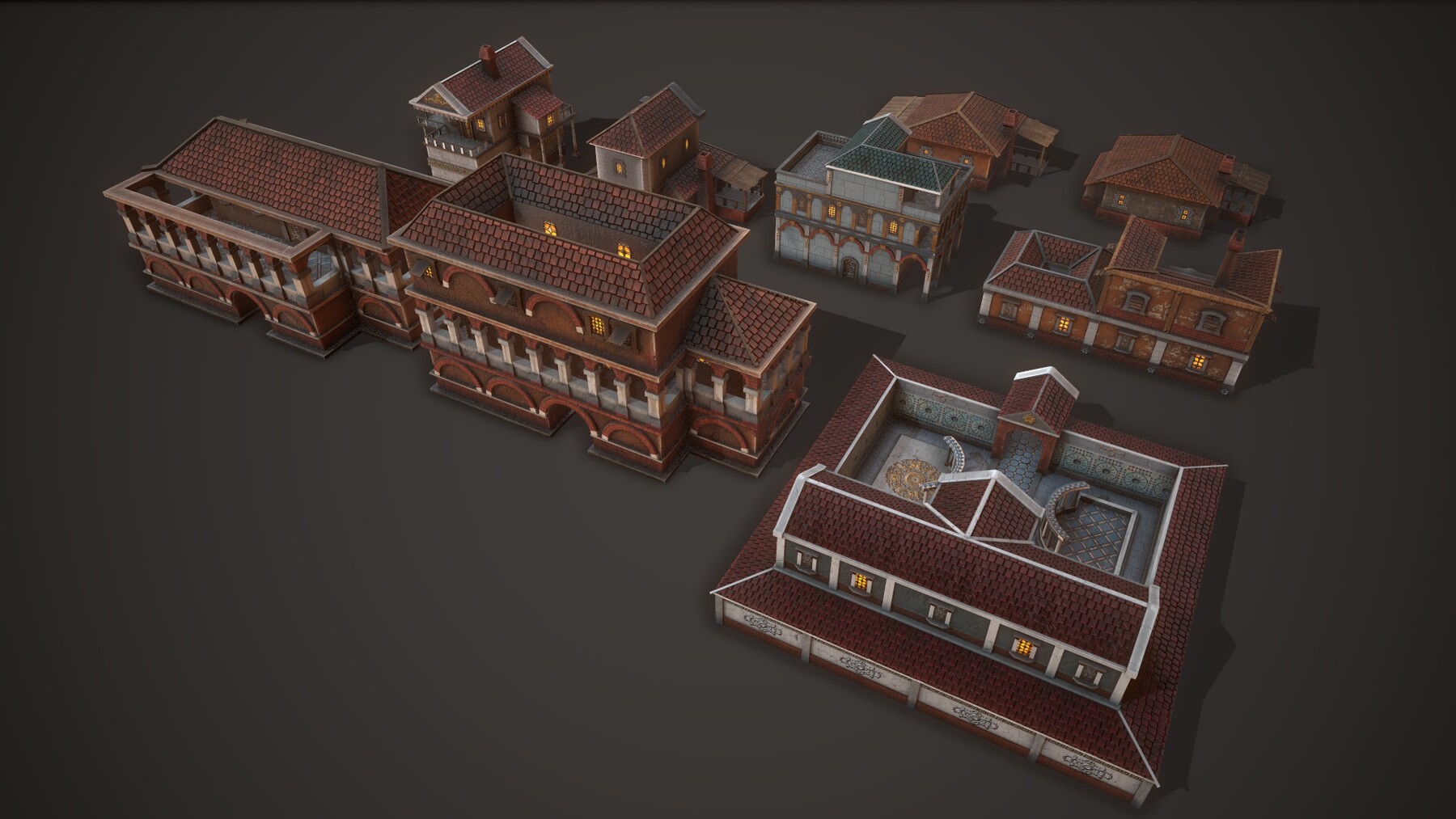 ArtStation - Ancient House Pack | Game Assets
