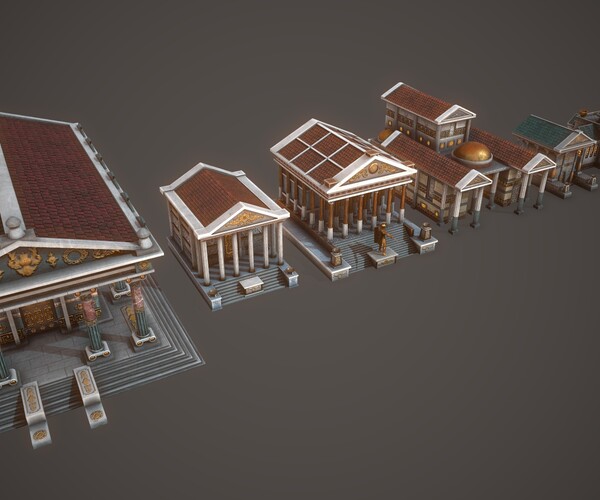 ArtStation - Ancient Temple Pack | Game Assets