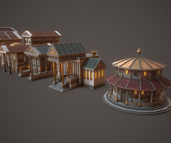 ArtStation - Ancient Temple Pack | Game Assets