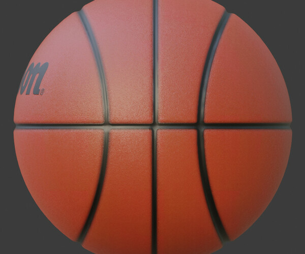 ArtStation - Wilson Basketball Low-poly 3D model | Resources