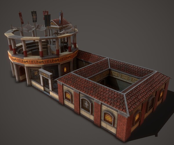 ArtStation - Ancient Arena | Game Assets