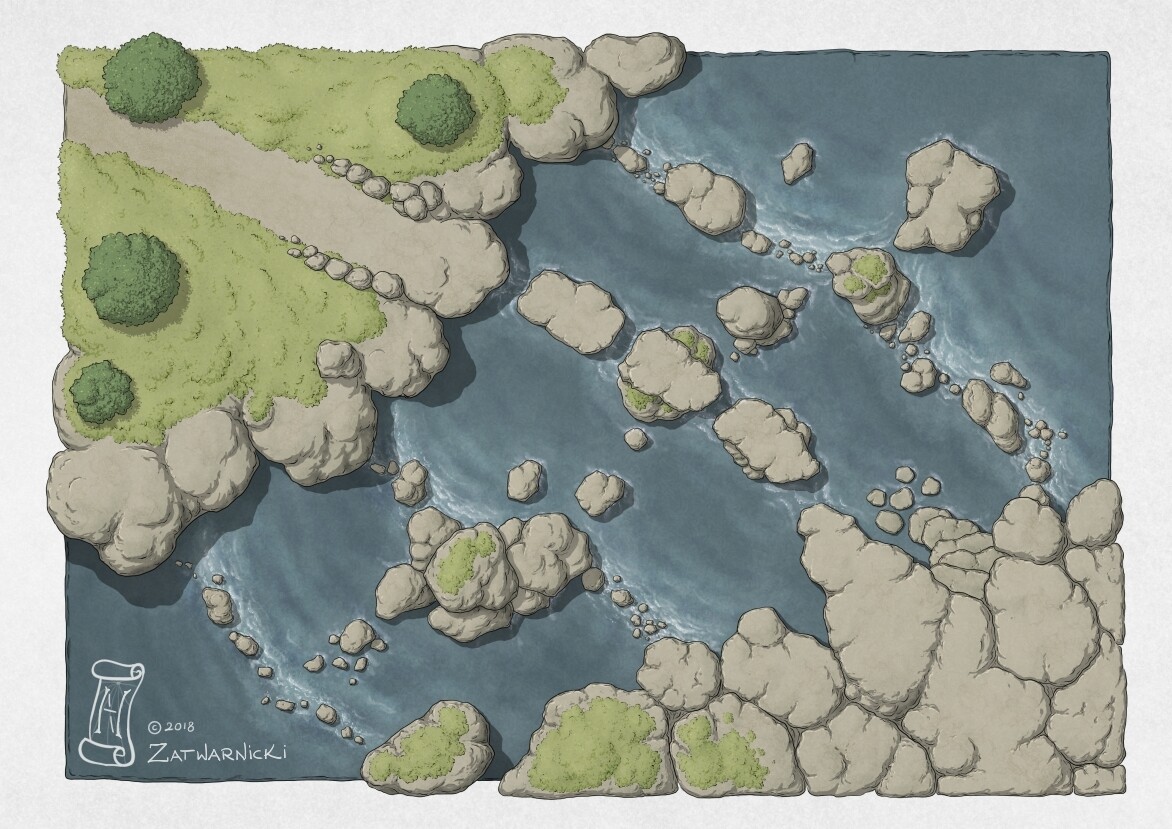 ArtStation - River Crossing | Artworks