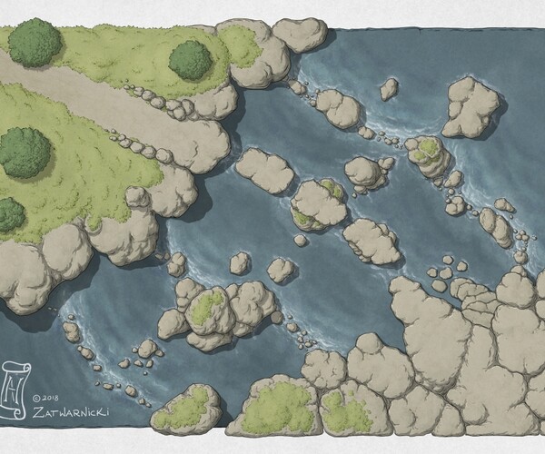 ArtStation - River Crossing | Artworks