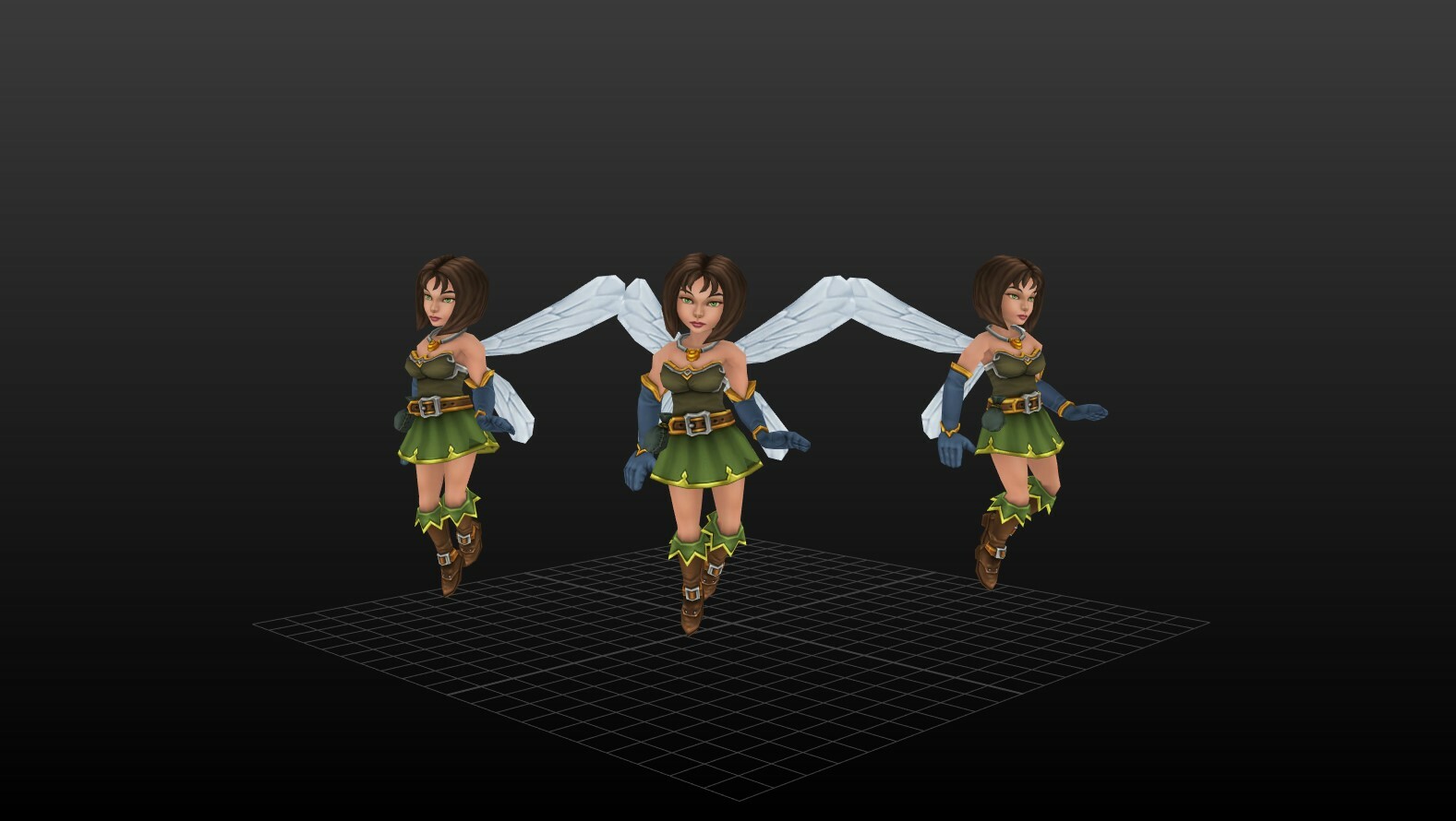 ArtStation - Fairy animated character | Game Assets