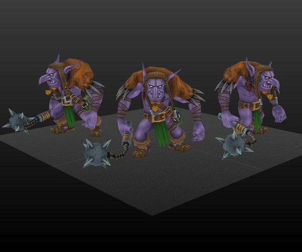 ArtStation - Goblin animated character | Game Assets