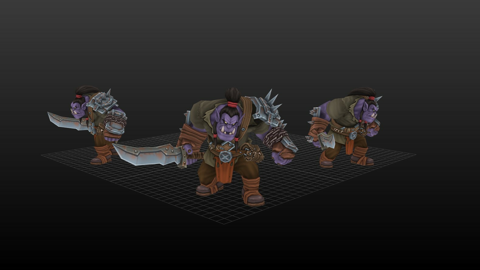 ArtStation - Orc animated character | Game Assets