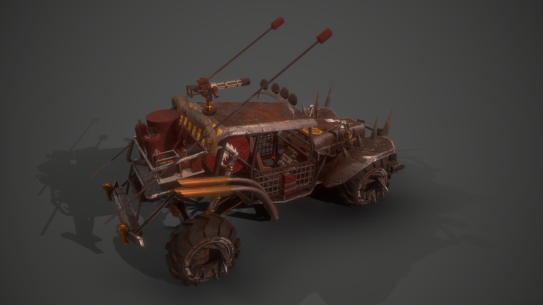 ArtStation - Apocalyptic Vehicle Buggy | Game Assets