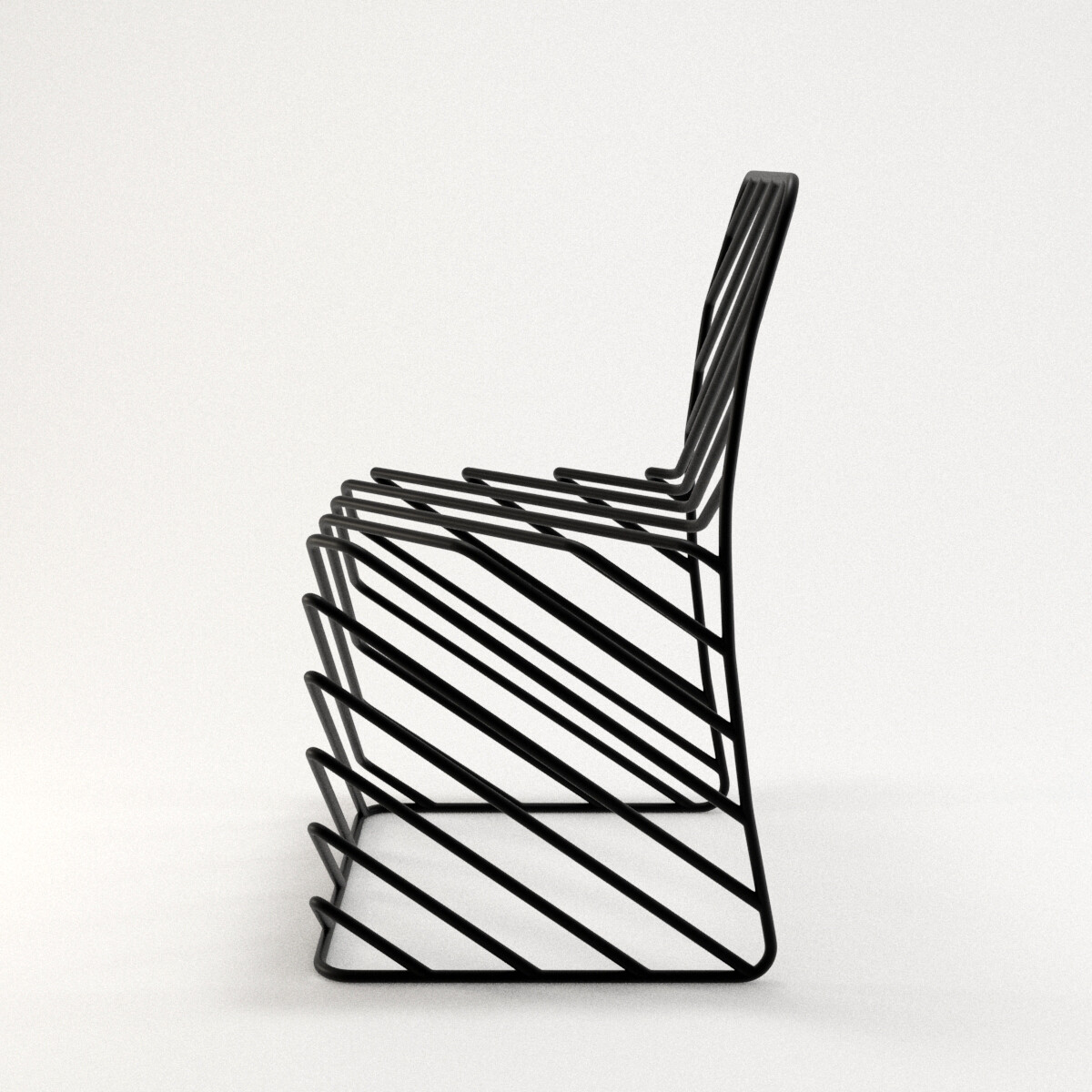 ArtStation - Thin Black Lines Chair | Resources