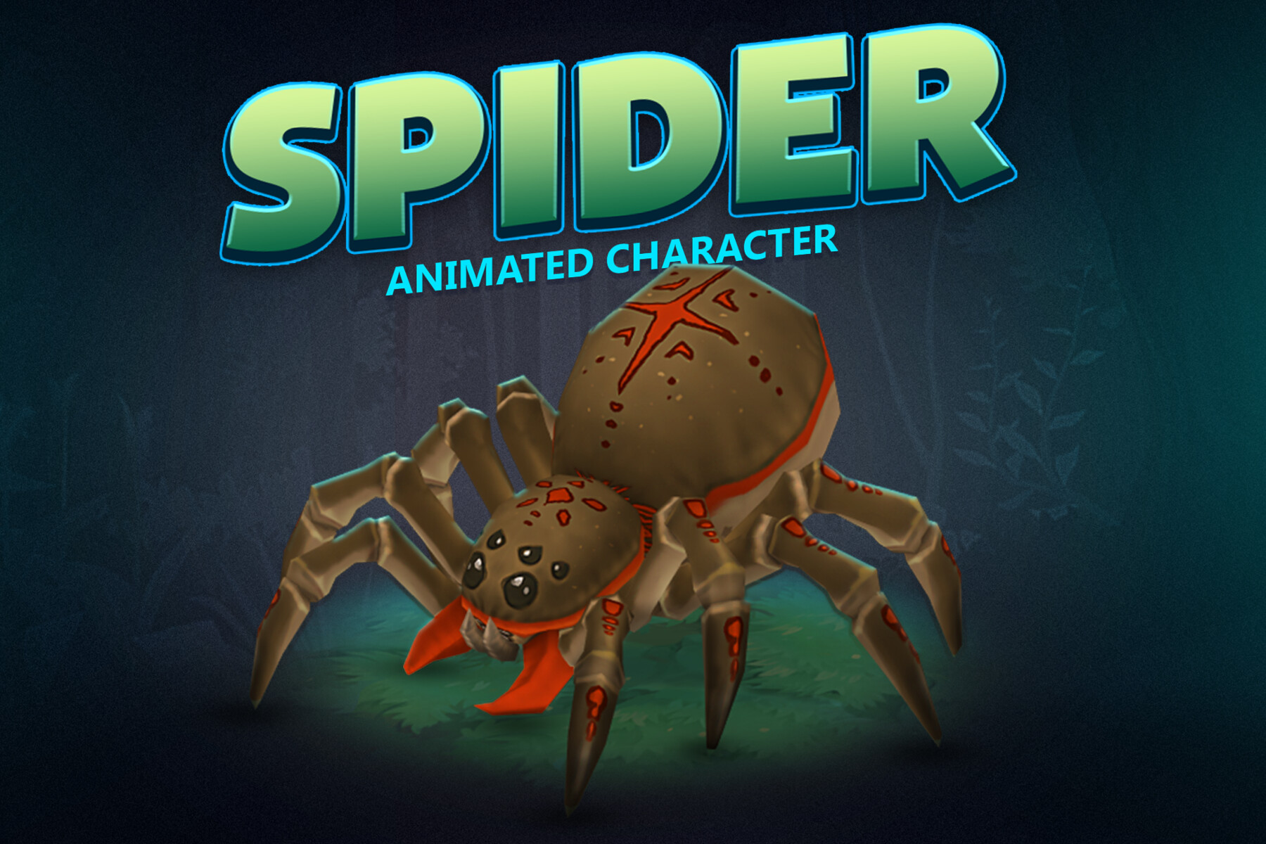 ArtStation - Spider animated character | Game Assets