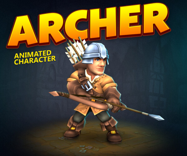 ArtStation - Archer character | Game Assets