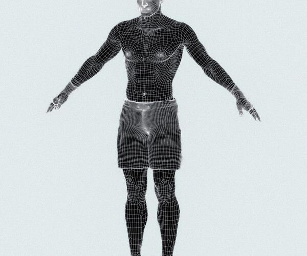 ArtStation - Realistic Man 3D Character | Resources