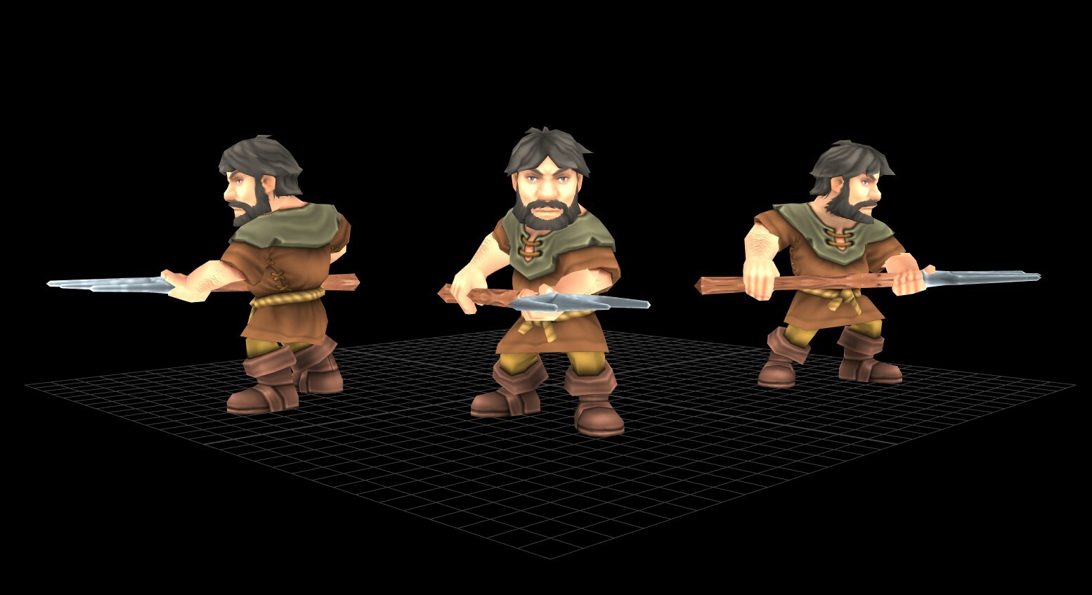 ArtStation - Peasant animated character | Game Assets