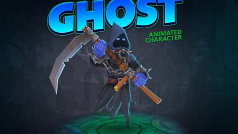 ArtStation - Ghost animated character | Game Assets
