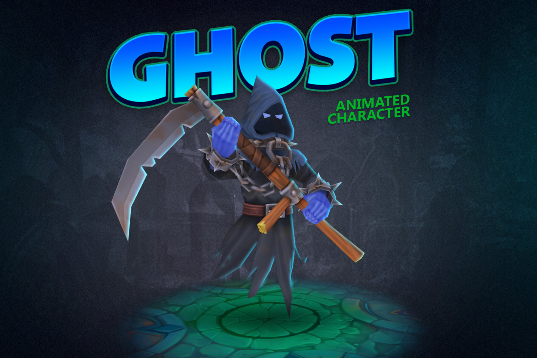 ArtStation - Ghost animated character | Game Assets