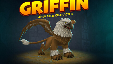 ArtStation - Griffin animated character | Game Assets