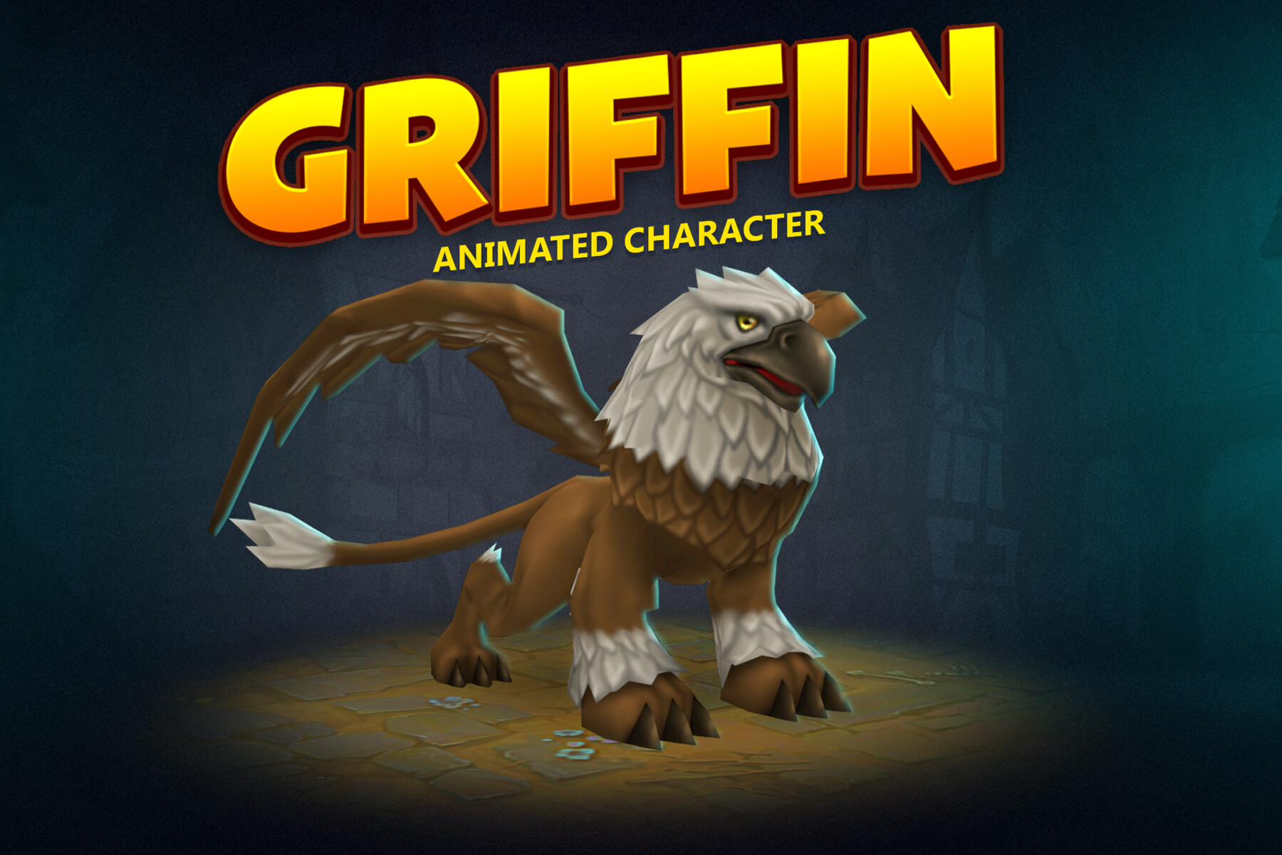ArtStation - Griffin animated character | Game Assets