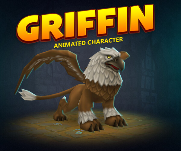 ArtStation - Griffin animated character | Game Assets